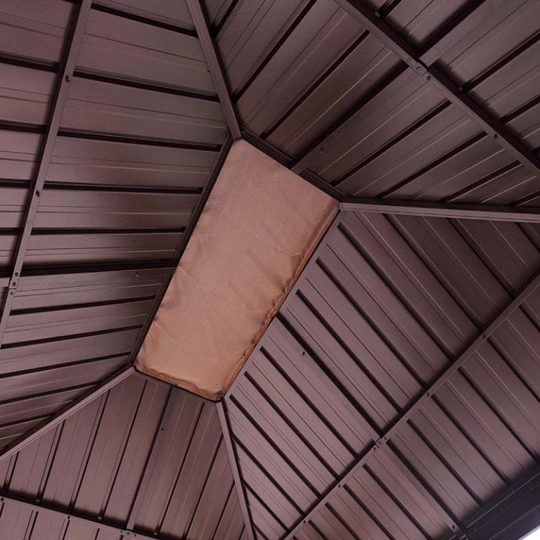 Modern Garden Waterproof roof gazebo sunshade customizable 3*3m gazebos ...